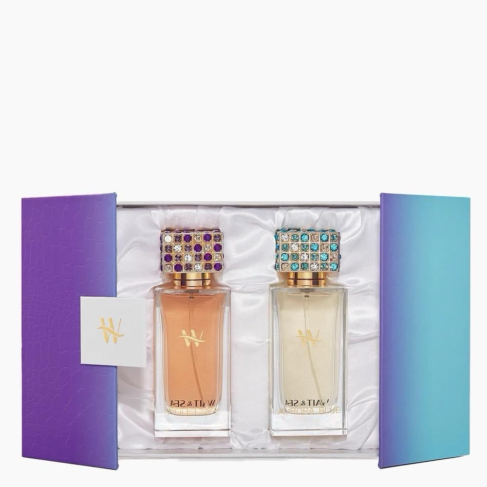 Aurora Blue and Violet Sky Perfume Collection – Watch & Sea