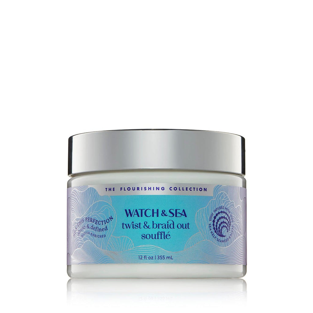 “SEA THIS PERFECTION” Twist & Braid Out Soufflé – Watch & Sea