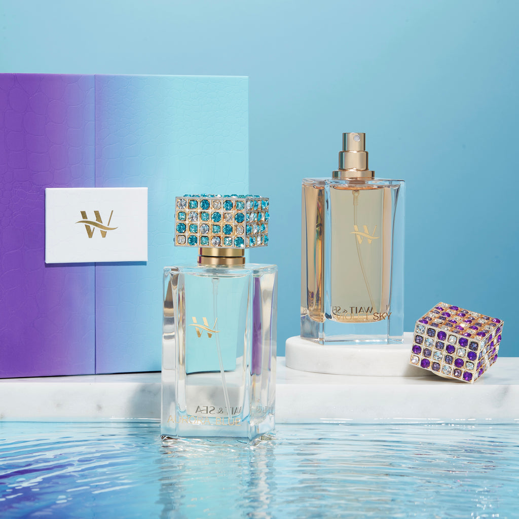 Aurora Blue and Violet Sky Perfume Collection – Watch & Sea